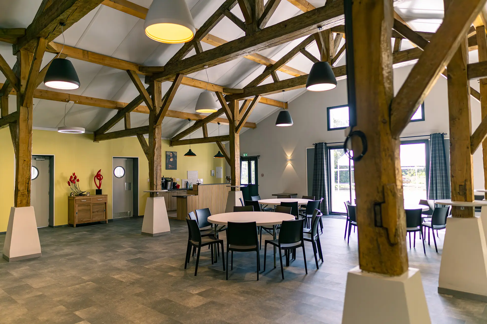 Salle de réception - L'Héryssonne - Chambres et table d'hôtes, salle de ...